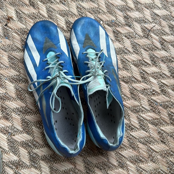 Nike | Shoes | Adidas Blue Soccer Cleaks Shoes | Poshmark